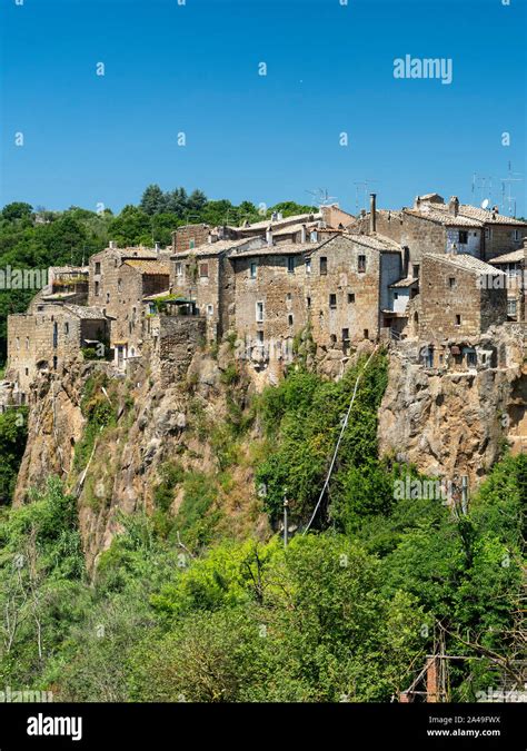 Calcata Italia Fotos Roma Calcata Maggia Hippie Nos Arredores De Roma