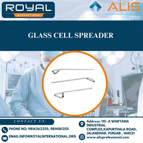 Glass Cell Spreader At Best Price In Jalandhar Punjab Royal International