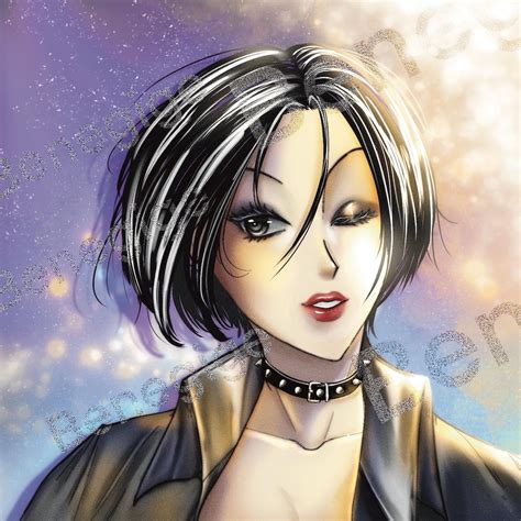 Nana Osaki Fanart Print Anime Kawaii Girl Wall Art Pop Art Decor Etsy