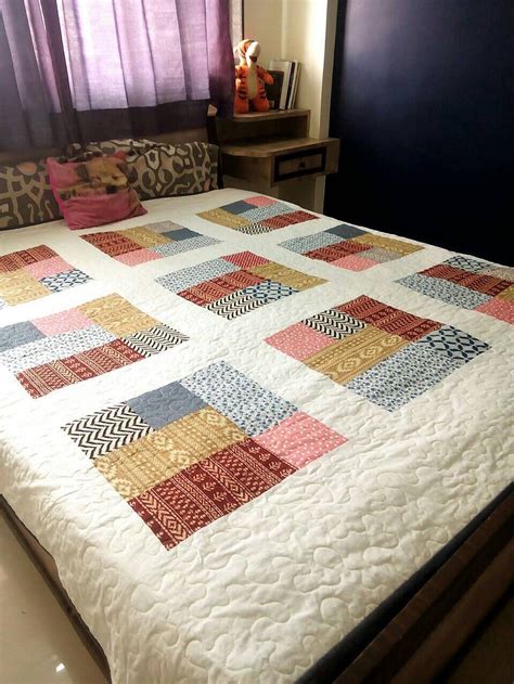 Queen Size Quilts Homemade Quilts Patchwork Quilt Etsy Homemade