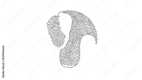 Self Drawing Animation Of Single Line Draw Stethoscope Icon Diagnostic Symbol Doctor Item