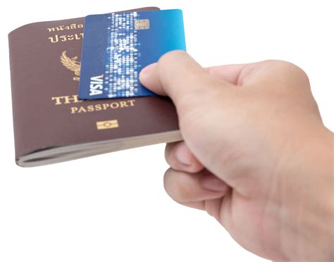 Free Image Of A Persons Hand Holding A Passport Isolated 13551794 Png