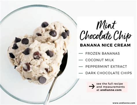 Banana Nice Cream Six Different Flavors Andi Anne