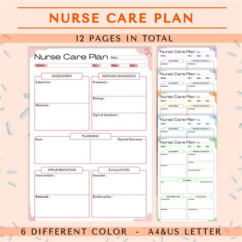 Nursing Care Plan Nursing Organization Patient Care Plan Good Notes