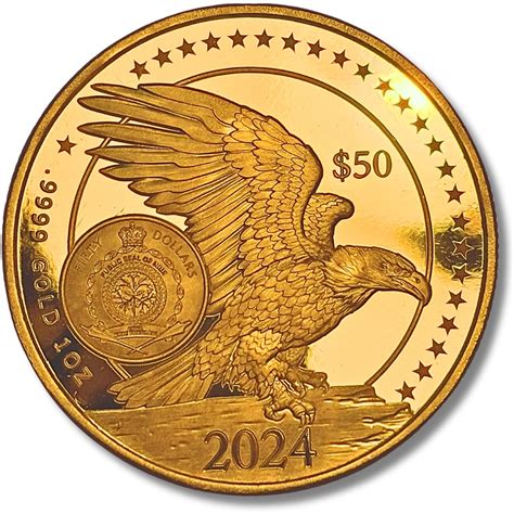Liberty 1 Ounce Gold Proof 2024 Golden Eagle 50th Anniversary