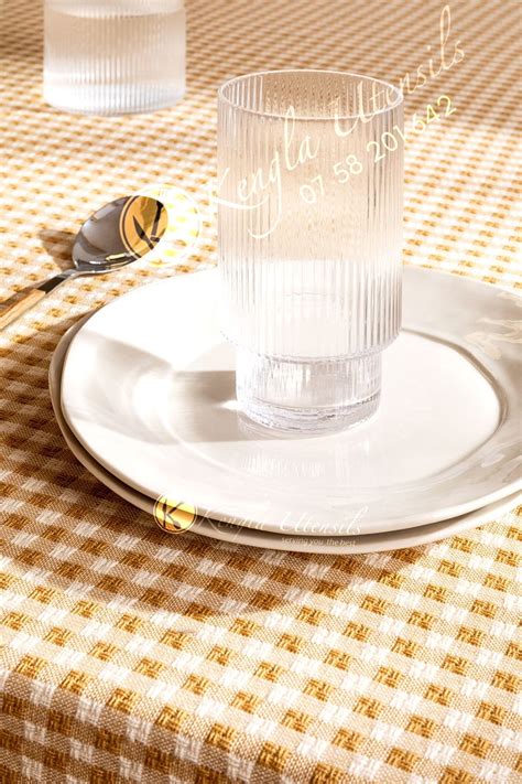 Set Of 6 330ml Long Ripple Glasses Kengla Utensils