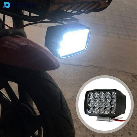 Diounder ไฟสปอตไลท์ Led 15 ดวง 1000lm สําหรับรถจักรยานยนต์ สกูตเตอร์
