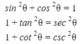 Trig Sub Flashcards Quizlet