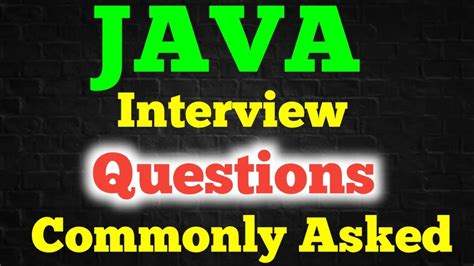 java commonly asked interview questions mnc companies asked interview