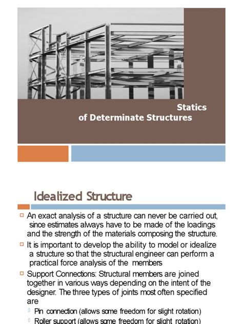 Statics Of Structure In Pdf Structural Analysis Force