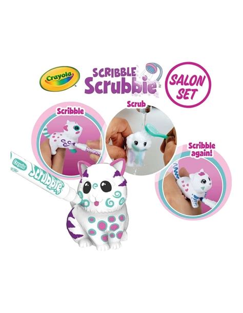 Crayola Scribble Scrubbie Salon Set Myer