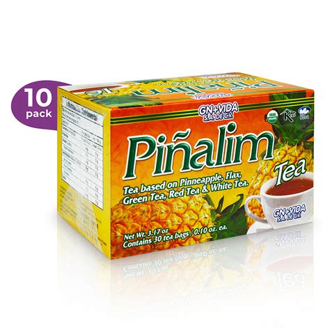 10 Pack Piñalim Tea Te Piñalim