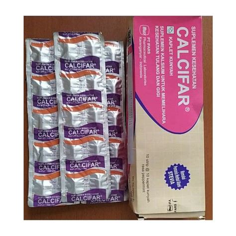 Jual Calcifar Tab Ifars Shopee Indonesia