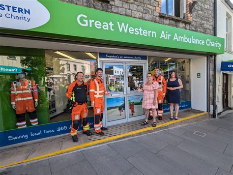 Gwaacs Keynsham Shop Opens Great Western Air Ambulance Charity