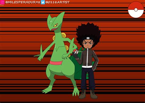 Pokemon Trainer Huey Freeman 2021 By The0118 On Deviantart