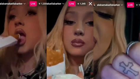 Alabama Barker Live At Drive Through And Tattoos 08152023 Youtube