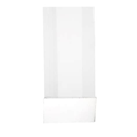 Supply Cellophane Bopp Cpp Pla Block Bottom Square Flat Bottom Bag