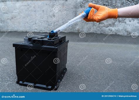 The Aerometer Measures The Density Of The Electrolyte In The Battery