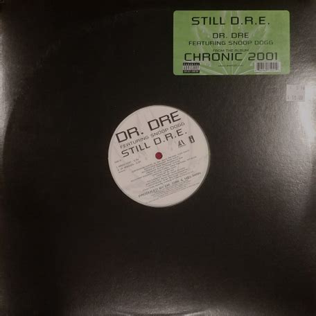 Dr Dre 1999 Still Dre Vinyl 12 Flash Back