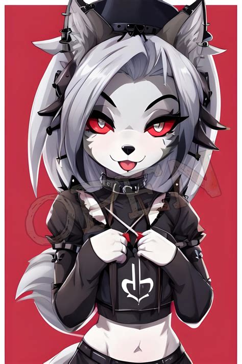 Loona But As A Goth Teen By Helluva World On Deviantart