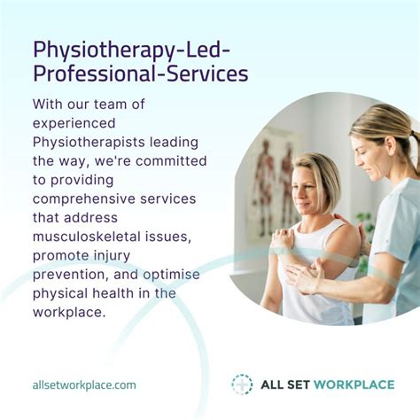 Physiotherapy Returntowork Ergonomics Workplacesupport
