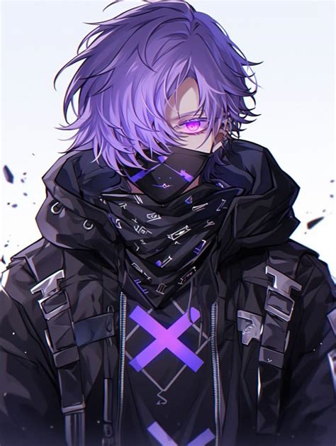 Anime Boys With Purple Hair