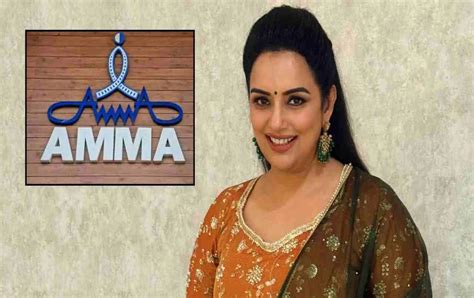 Shwetha Menon Elected As First Female President Of Amma Malayalam