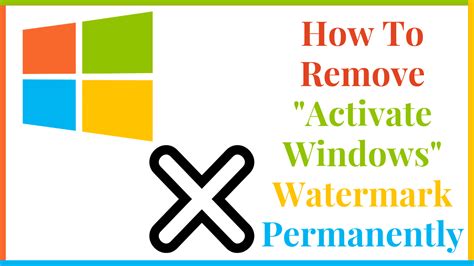How To Remove Windows Activation Watermark Poocards