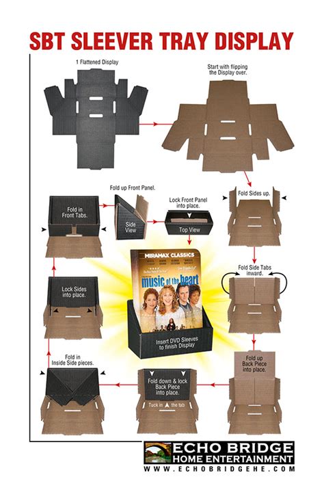Display Assembly Instruction Sheets On Behance