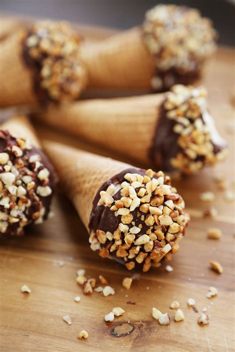 Chocolate Ice Cream With Nuts