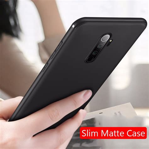 Case Xiaomi Redmi Note 8 Pro 8t Redmi 8a Fashion Black Color Matte Soft
