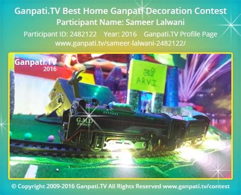 Sameer Lalwani Ganpati Tv