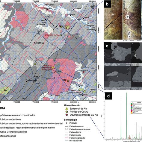 Plano De Anomalías Geoquímicas Para Elementos Que Perjudican La Download Scientific Diagram