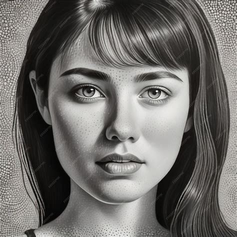 Premium Vector Beautiful Girl Portrait 3d Rendering Beautiful Girl