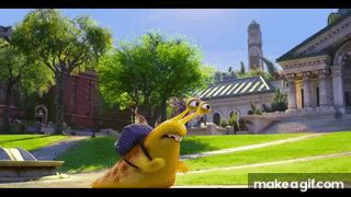 Monsters University Running Snail On Make A 
