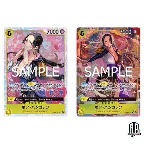 One Piece Card Game Prb2 Prb02 017 Boa Hancock Sr Shopee Philippines