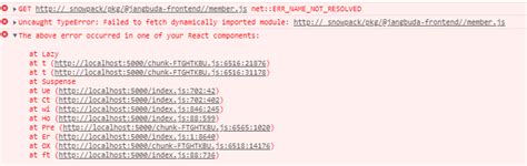Bug React `lazy Import` Urls Are Rewritten · Issue 3111 · Fredkschottsnowpack