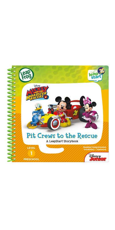 Buy Leapfrog Leapstart 3d Mickey And Roadster Racers Pit Crews To The