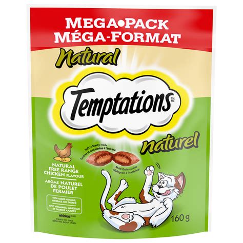Temptation Treats For Cats Chicken Flavour Natural Mega Pack 160 G