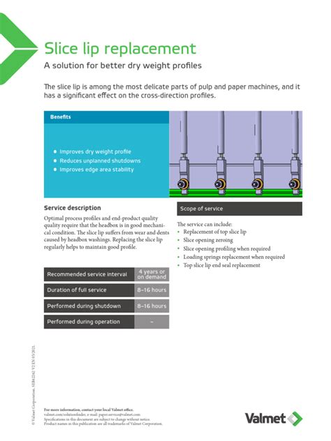 Slice Lip Replacement Flyer Pdf
