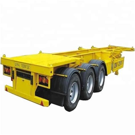 Vehicle Master Container Chassis Trailer 20ft 40ft 45ft Skeleton