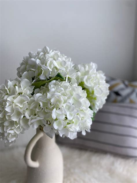 Artificial Hydrangea Flower Stem Diy Floral Wedding Home Decoration