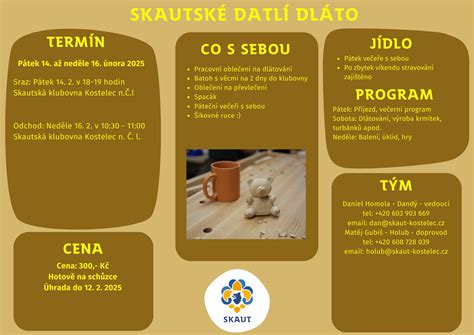 Skautské Datlí Dláto Skaut Kostelec Nad Černými Lesy