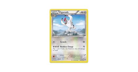 Xy Pokemon Packs Pokemon Tcg Card 2014 Xy Furious Fists Vigoroth 82