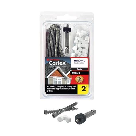 Fastenmaster Cortex No 9 X 2 In L Star Trim Head Trim Screws With