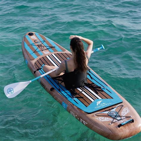 Inflatable Paddle Board Seat Kayak Seats With Back Support Stand Up