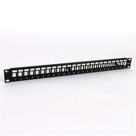 1u 24 Port Utp Blank Patch Panel Fra Kina Producent Webitelecomms Struktureret Kabling