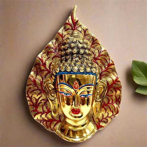 Wall Decor Metal Buddha Kktstore