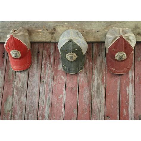 Red Fox Primitives Hat Red Primitive Design Primitive Faux Fur
