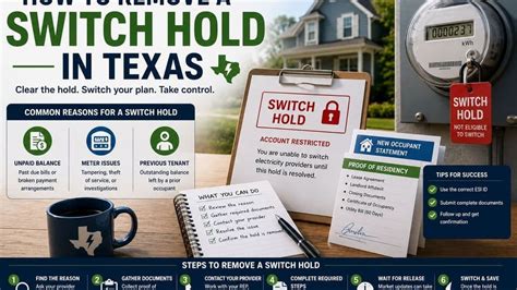 How To Remove A Switch Hold In Texas Electricity Slashplan